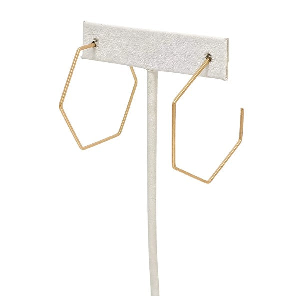 Indie Gold Hoop Earring – Pretty James